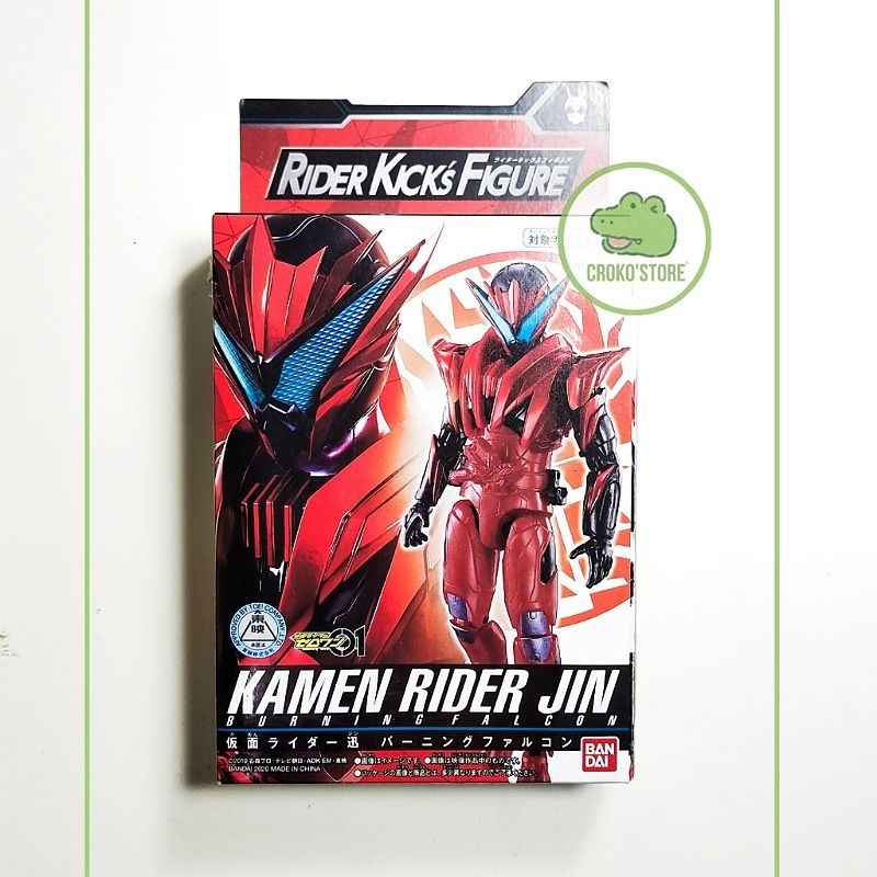 [ Chính hãng ] Mô hình động Rider Kick's Figure RKF Kamen rider Jin ...