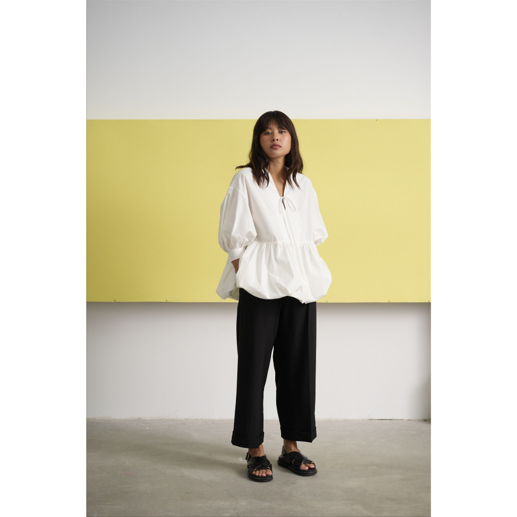 Quần dài xếp li dáng đứng gập gấu - Anders pants QV03 DAO STUDIO ...