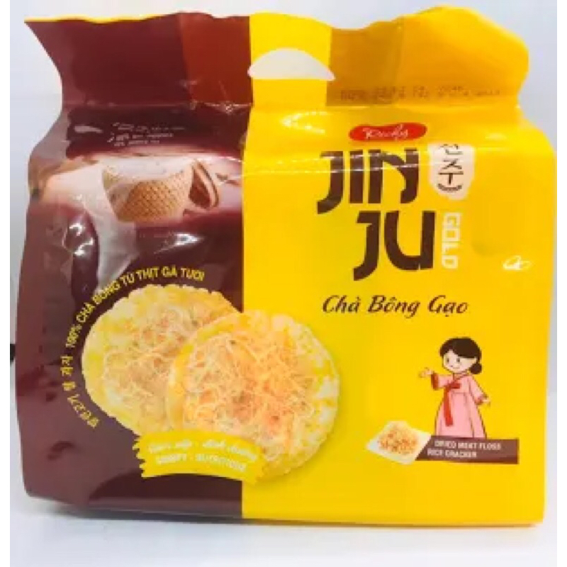 (NEW) Bánh gạo Jin Ju chà bông gói 139g | Shopee Việt Nam