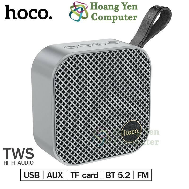Loa Bluetooth Hoco HC22 V5.2, TWS, Khe Cắm Thẻ Nhớ, USB, FM - BH 12 ...