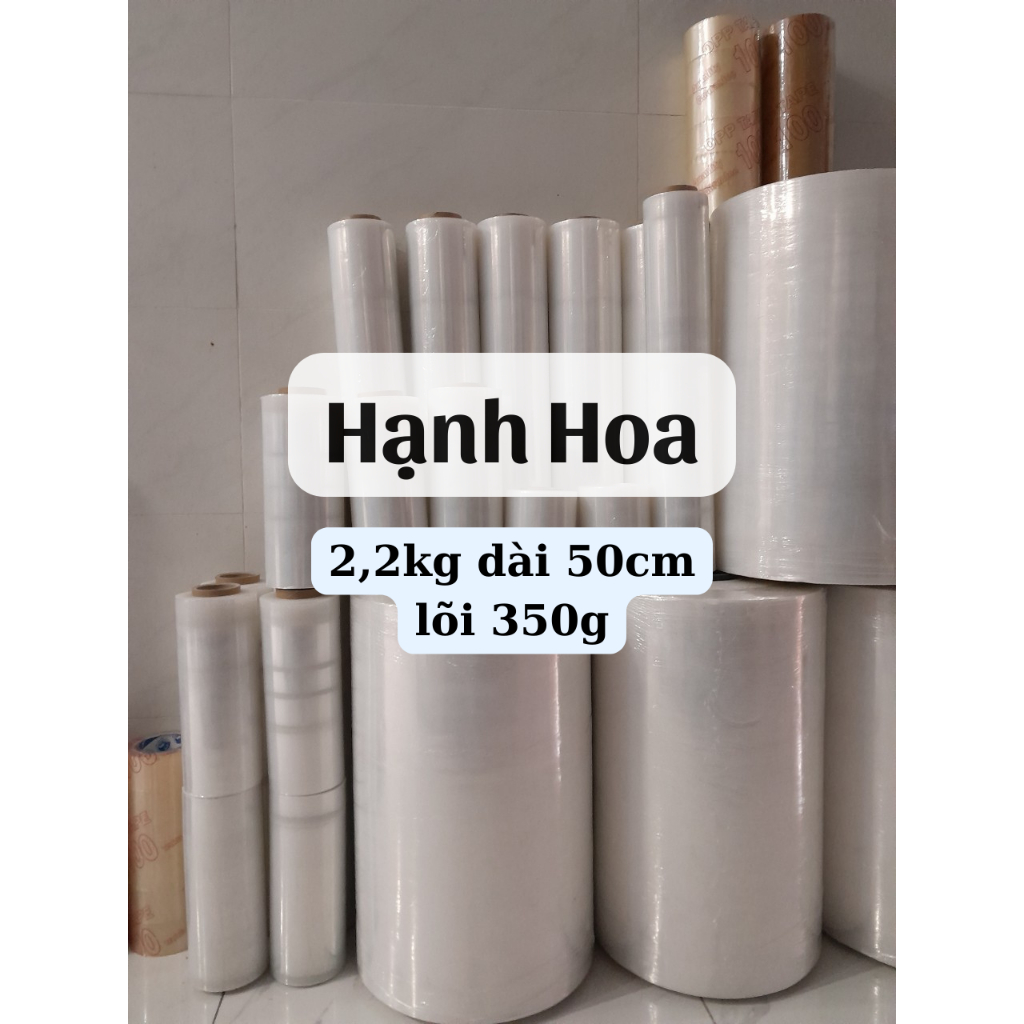 Màng pe, màng co, màng chít 2,2kg dài 50cm lõi 350g | Shopee Việt Nam