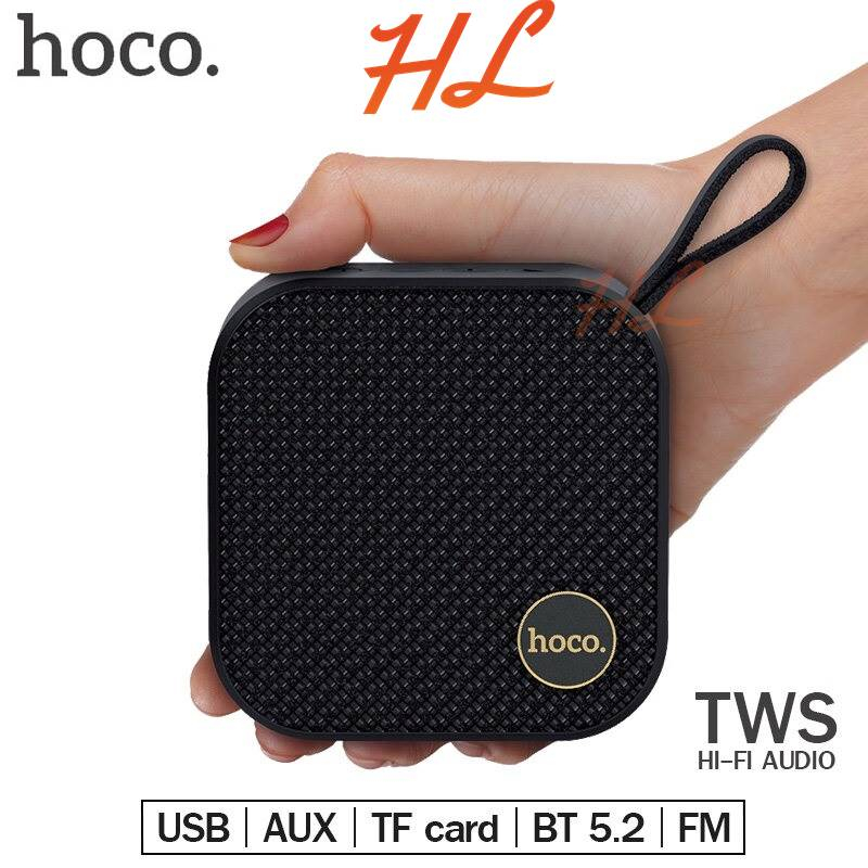 Loa Bluetooth Hoco HC22 Bluetooth 5.2, TWS (Kết nối Thẻ Nhớ, USB, FM ...