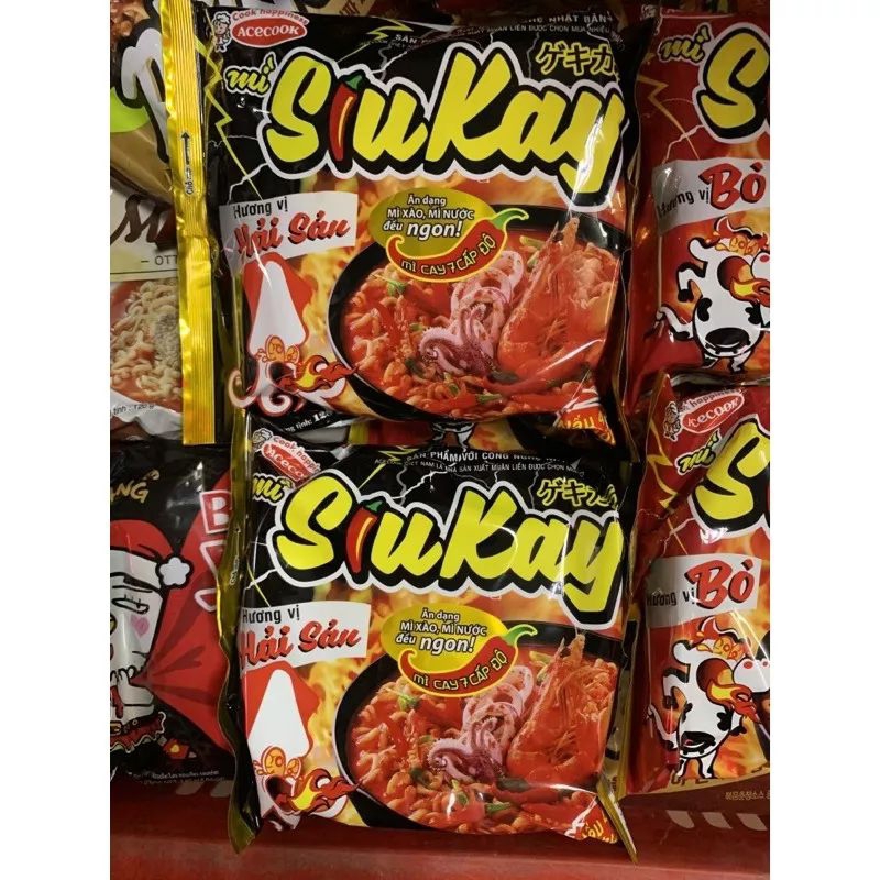 Mỳ Siu Kay 7 cấp độ 126g | Shopee Việt Nam