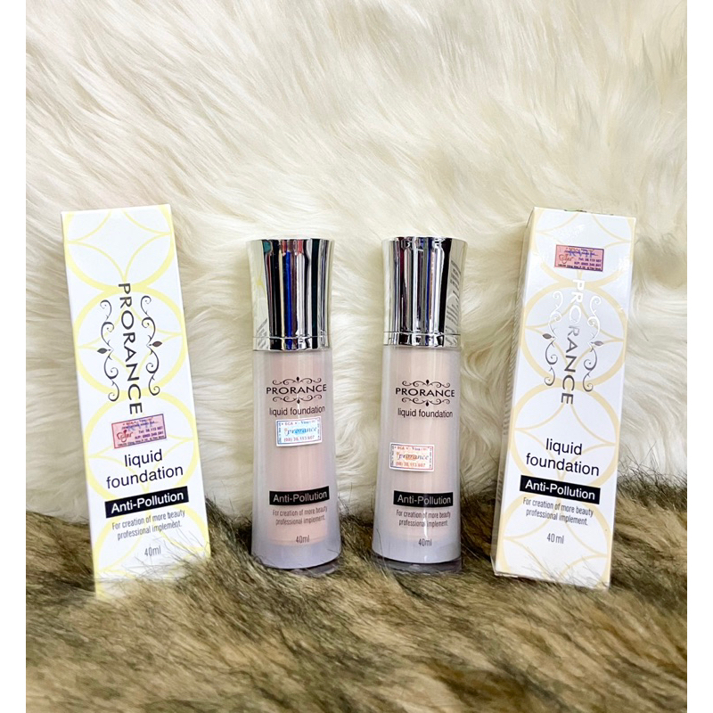 Kem nền PRORANCE Liquid Foundation 40ml số 23 bị lỗi nắp chai | Shopee Việt Nam