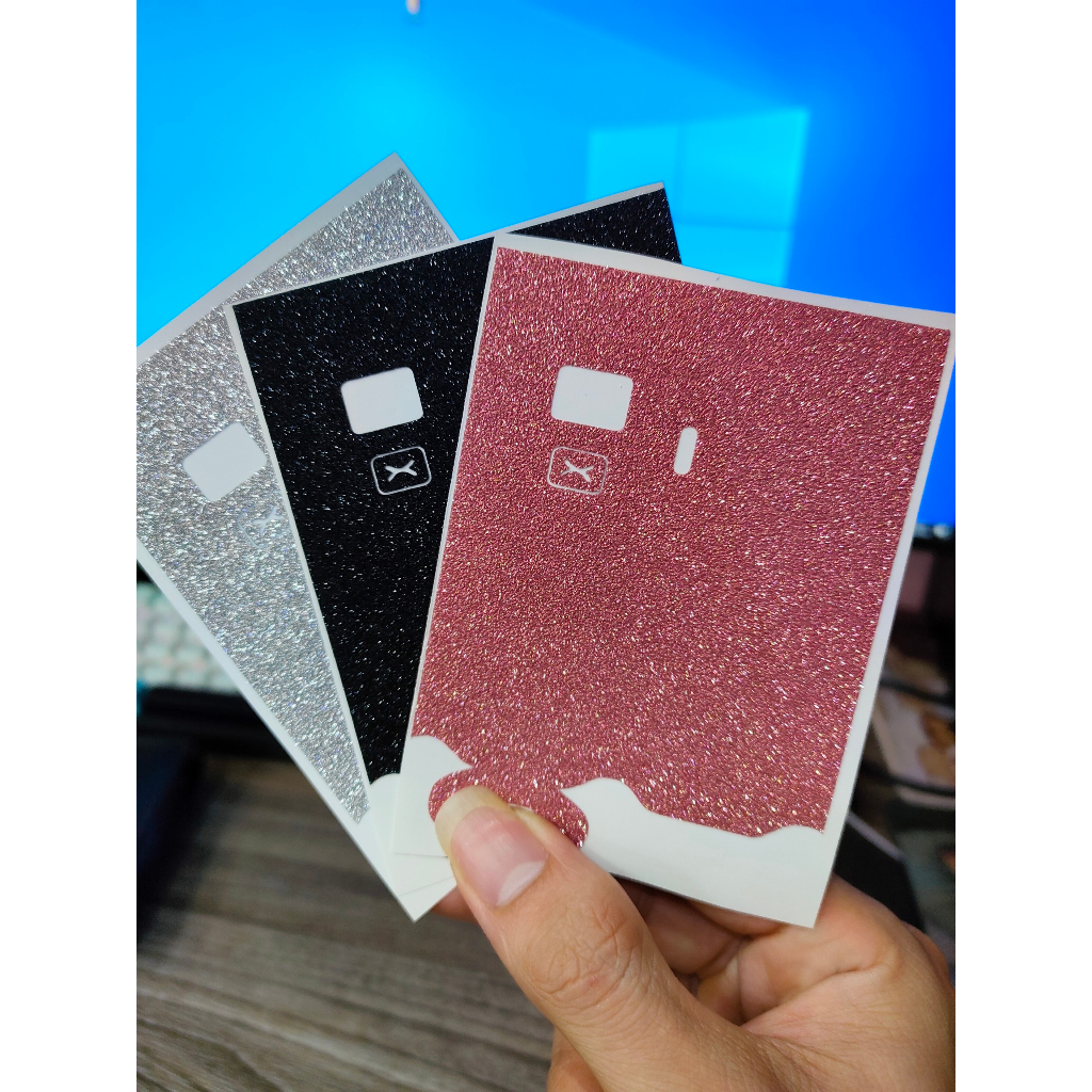 Miếng dán skin mẫu kim tuyến đẹp cho Xlim V2 Pro / Favostix / Feelin ...