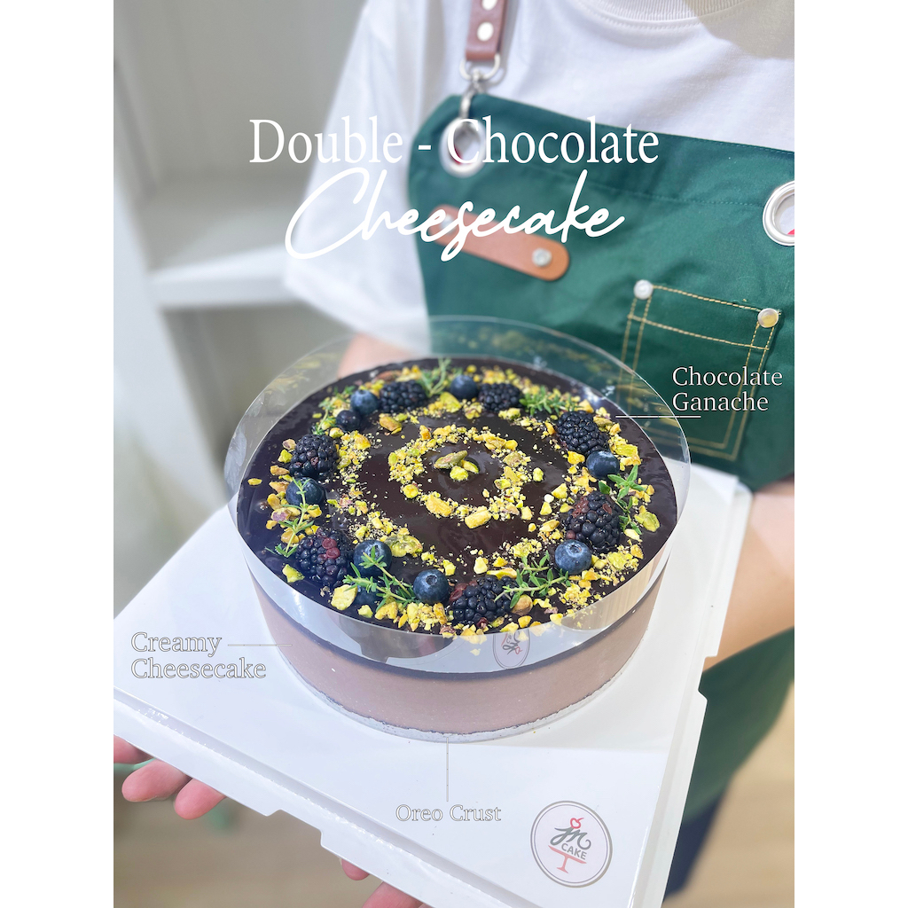 DOUBLE CHOCO CHEESECAKE - Bánh Phô Mai Choco | Shopee Việt Nam