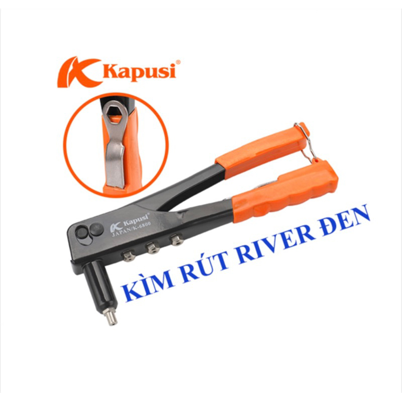 Kìm rút đinh tán rive Nhật Bản KAPUSI 10 inch (25cm), size đinh: 2.4mm ...