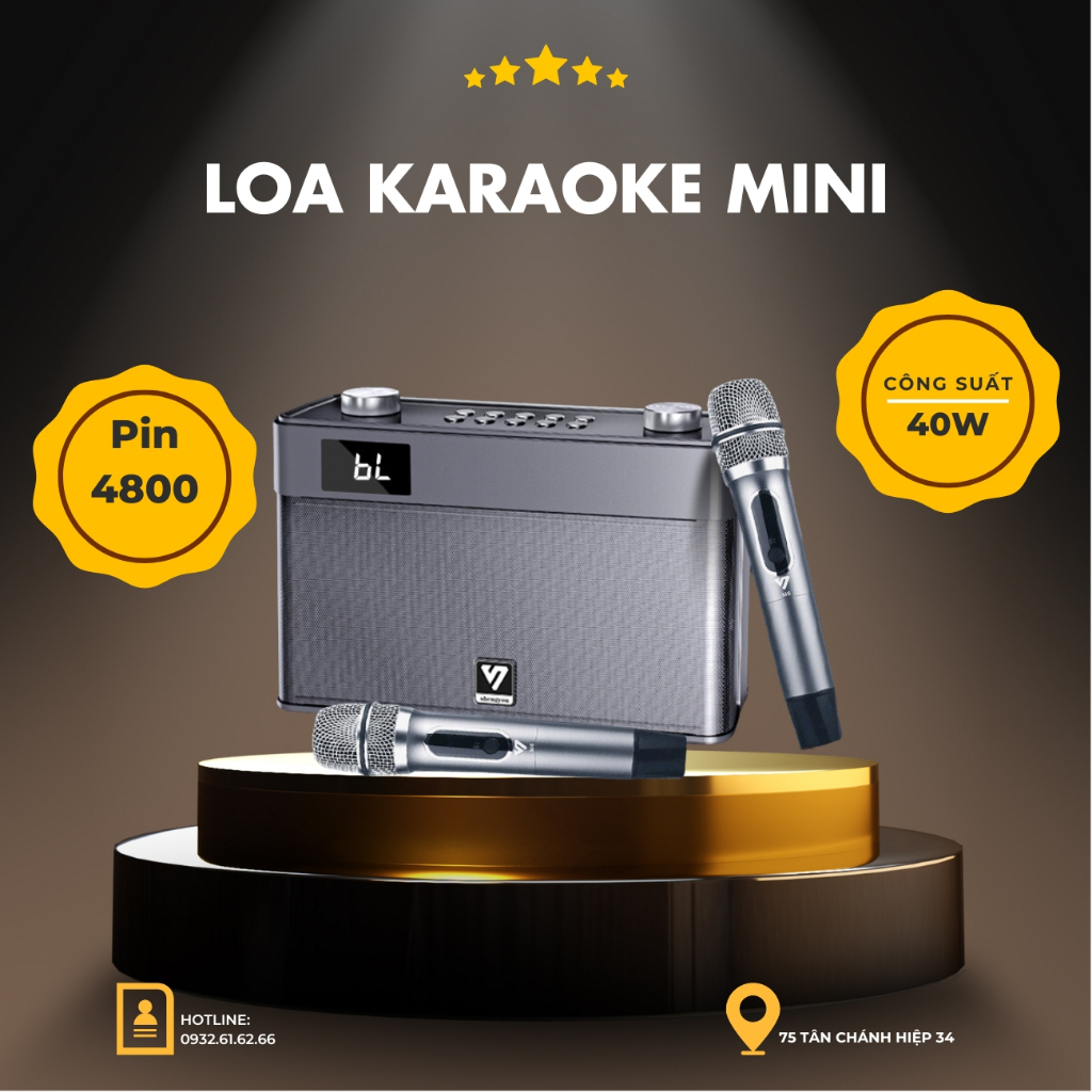 Loa Karaoke Mini Boxt Q5s - Chính Hãng - Hát Cực Hay | Shopee Việt Nam