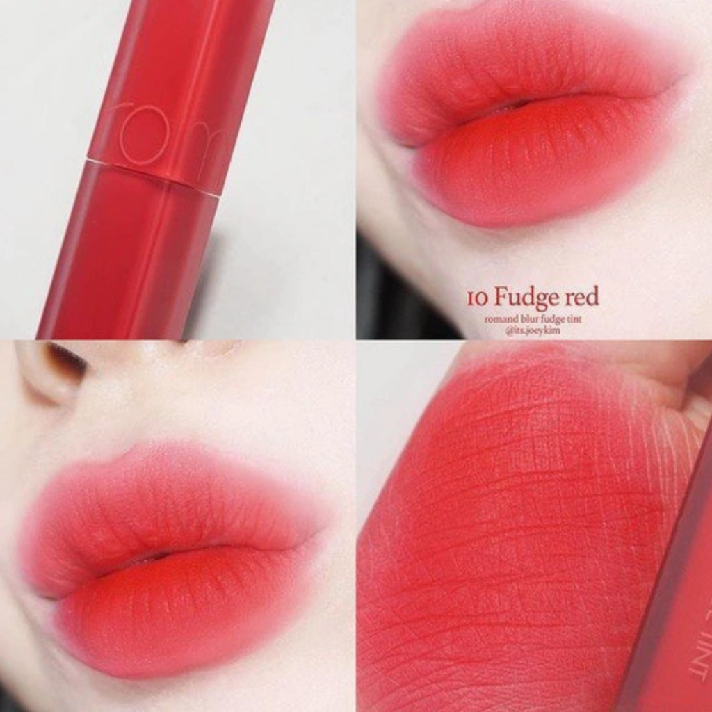 Son Romand Kem Lì Vỏ Vuông Blur Fudge Tint Full Màu Hàn Quốc 5g ...