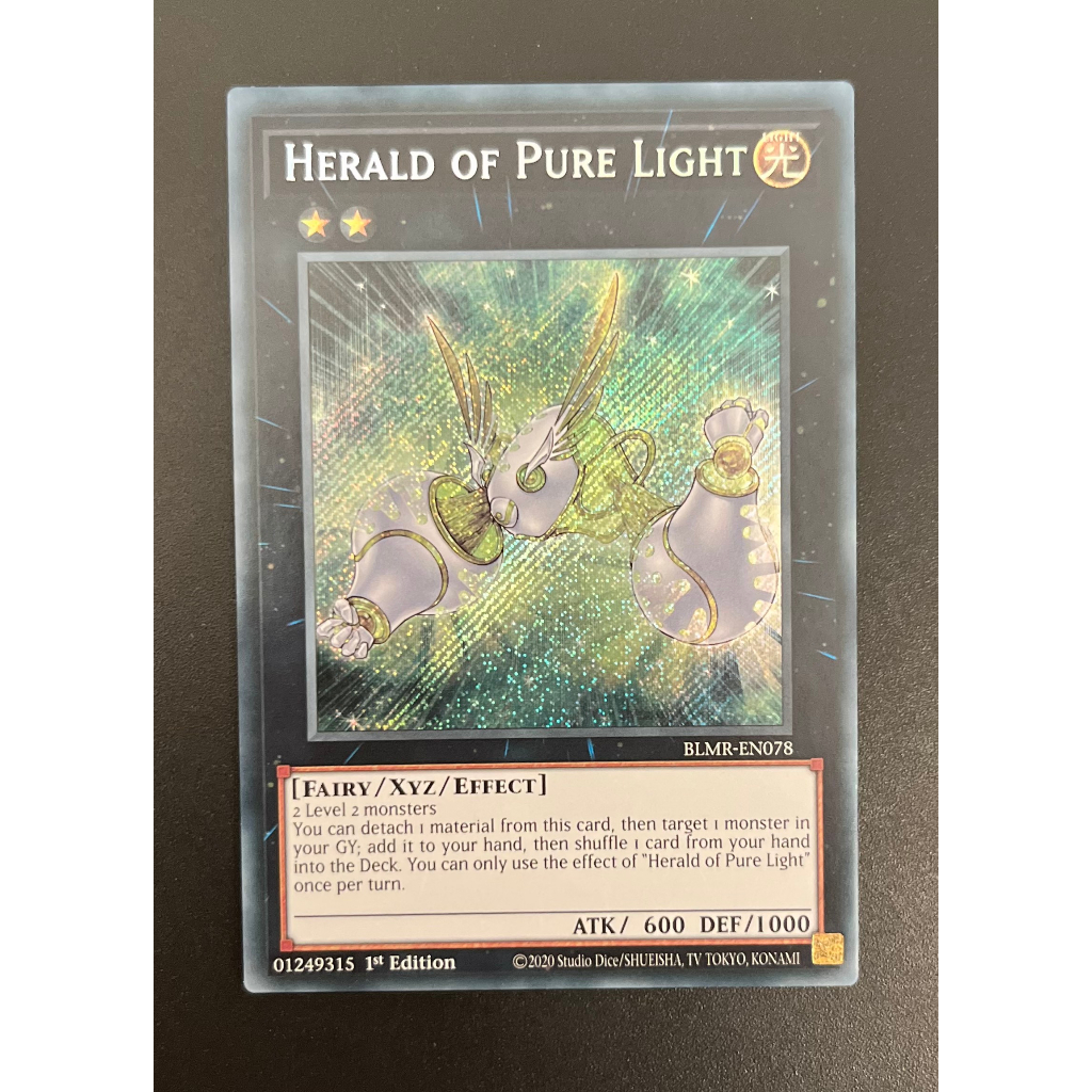 [Thẻ bài Yugioh]-[TCG-UK] - BLMR-EN078 - Herald of Pure Light - Secret ...
