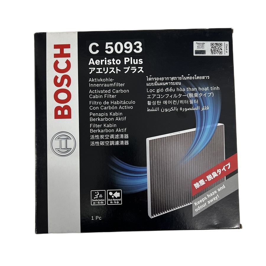 BOSCH Lọc Gió Điều Hòa Than Hoạt Tính C5093 Dành cho Xe Toyota Camry ...