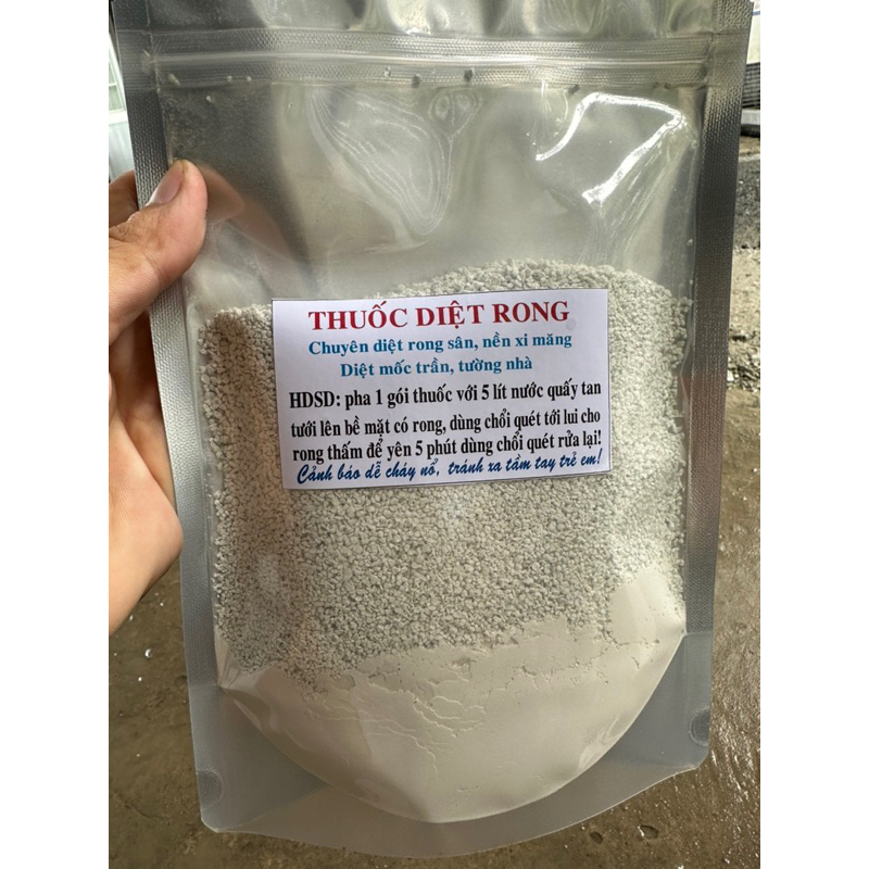 THUỐC TẨY RONG RÊU NỀN XI MĂNG GÓI 500gram | Shopee Việt Nam