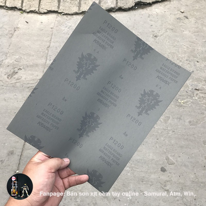 Giấy nhám Nhật KOVAX mịn P240-320-400-600-800-1000-1200-1500-2000 | Shopee Việt Nam