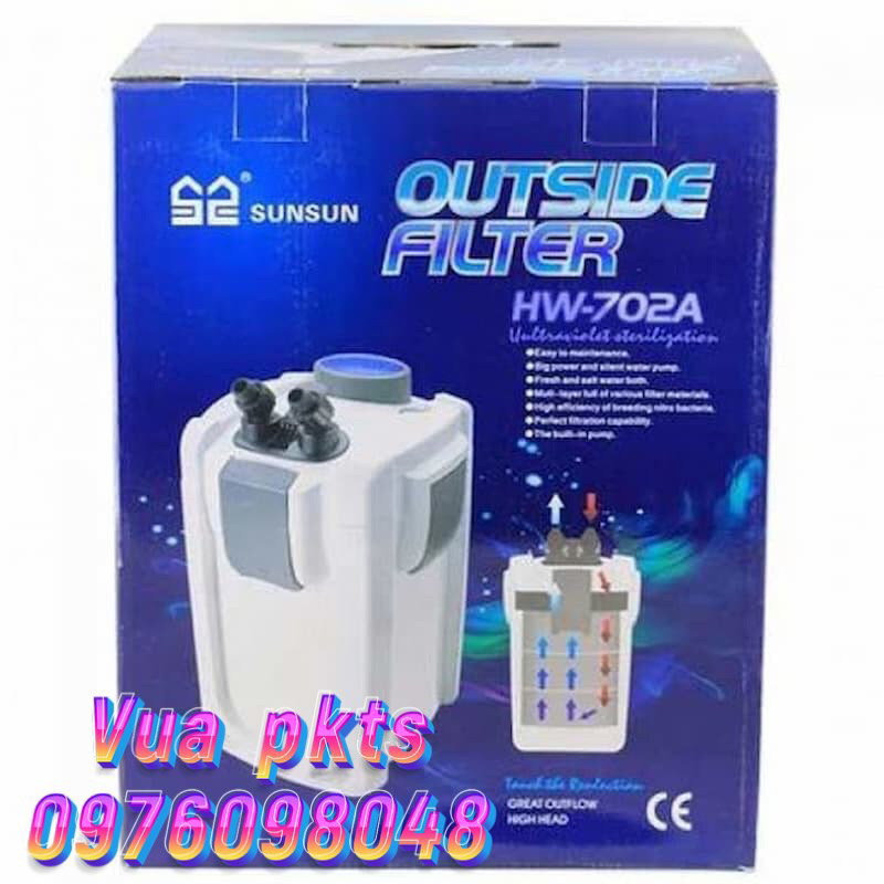Lọc Thùng Sunsun Hw702/ 703/ 704 Dành Cho Bể Cá Cảnh, Bể Thuỷ Sinh | Shopee Việt Nam