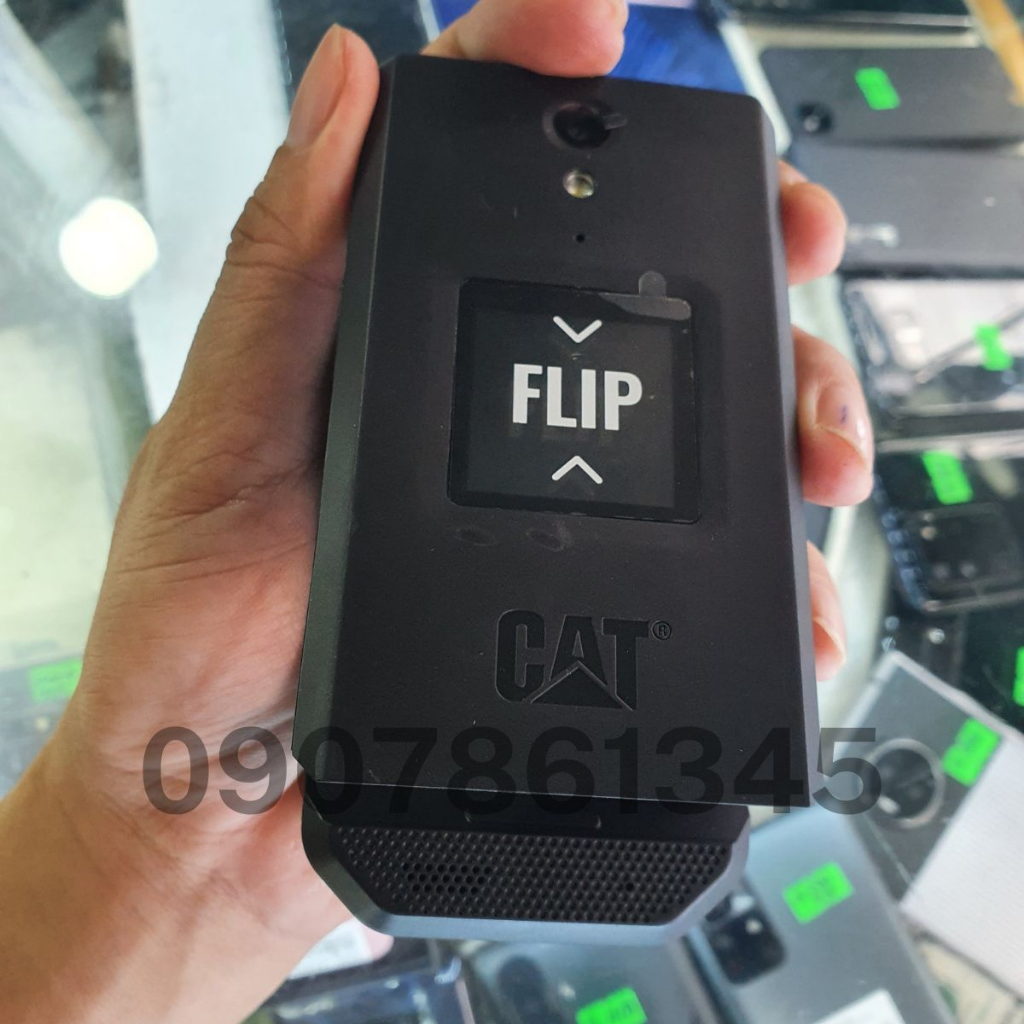 Điện thoại Cat S22 flip bản quốc tế 1 sim màn hình cảm ứng phím bấm cơ ...
