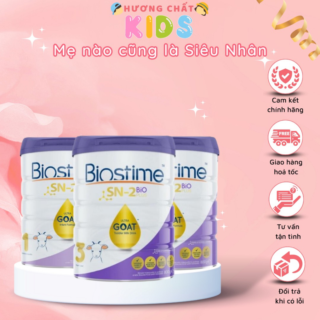 SỮA DÊ BIOSTIME- 800g - Hỗ Trợ Bé Phát Triển Toàn Diện Về Chiều Cao ...