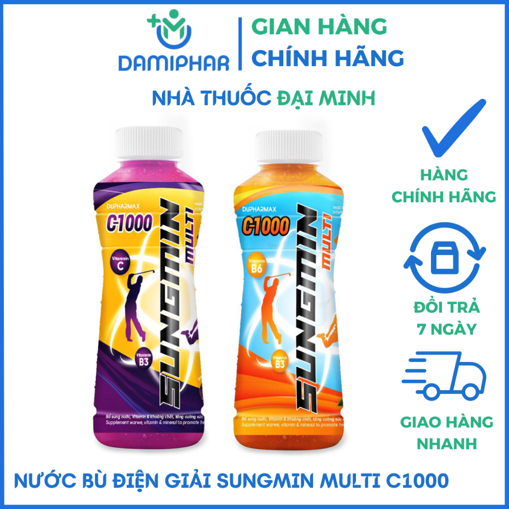Thùng Nước Uống Sungmin Multi 24 Chai 250ml - Bổ Sung Nước Và Điện Giải ...