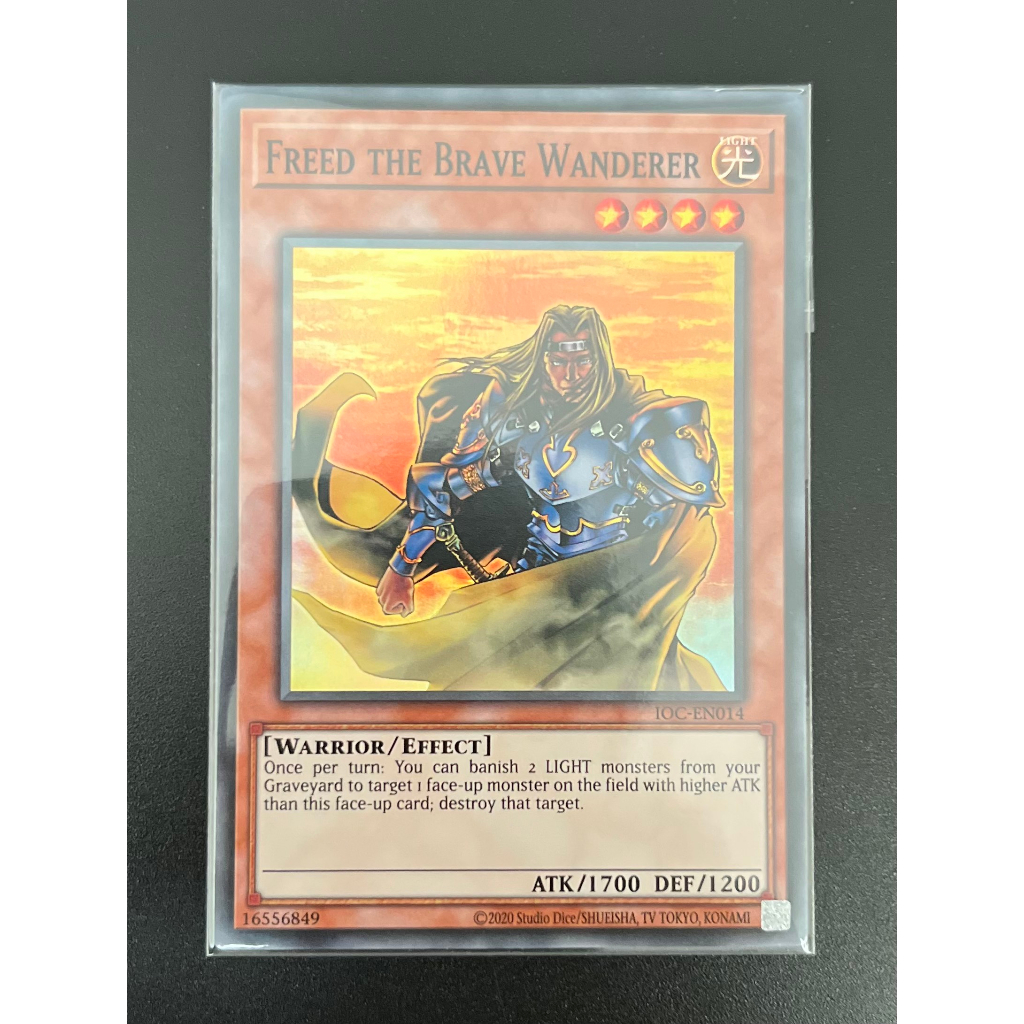 [Thẻ bài Yugioh]-[TCG-UK]-[IOC-EN014]Freed the Brave Wanderer - Super ...