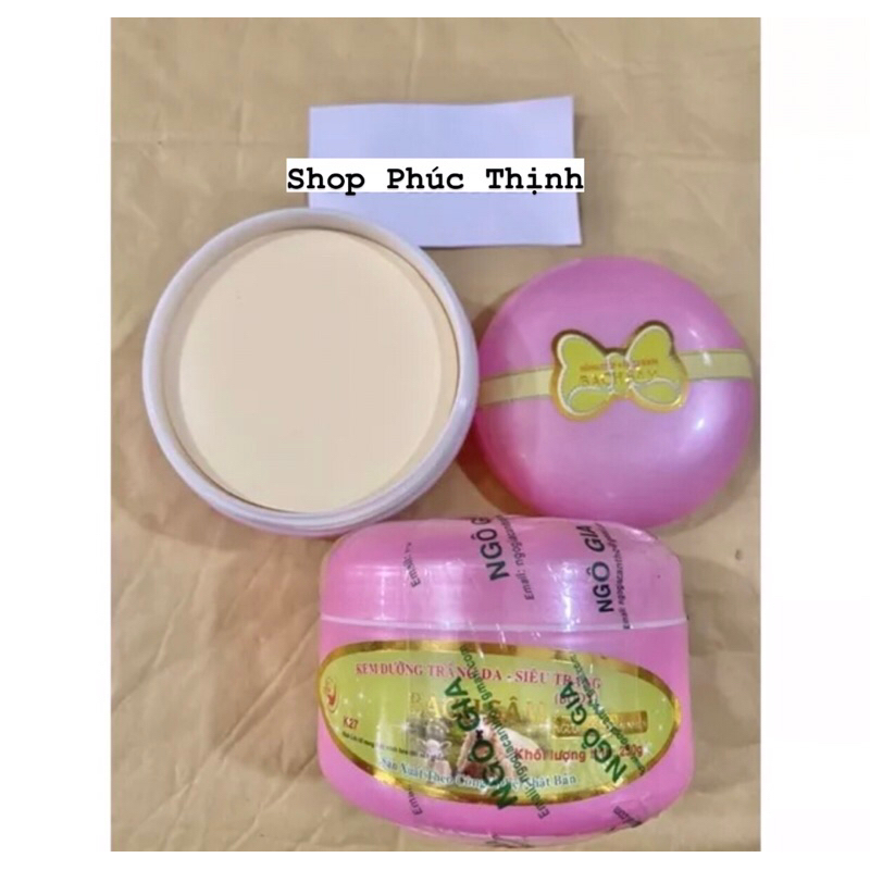 kem bạch sâm Ngô gia trắng da toàn thân hủ 250g | Shopee Việt Nam