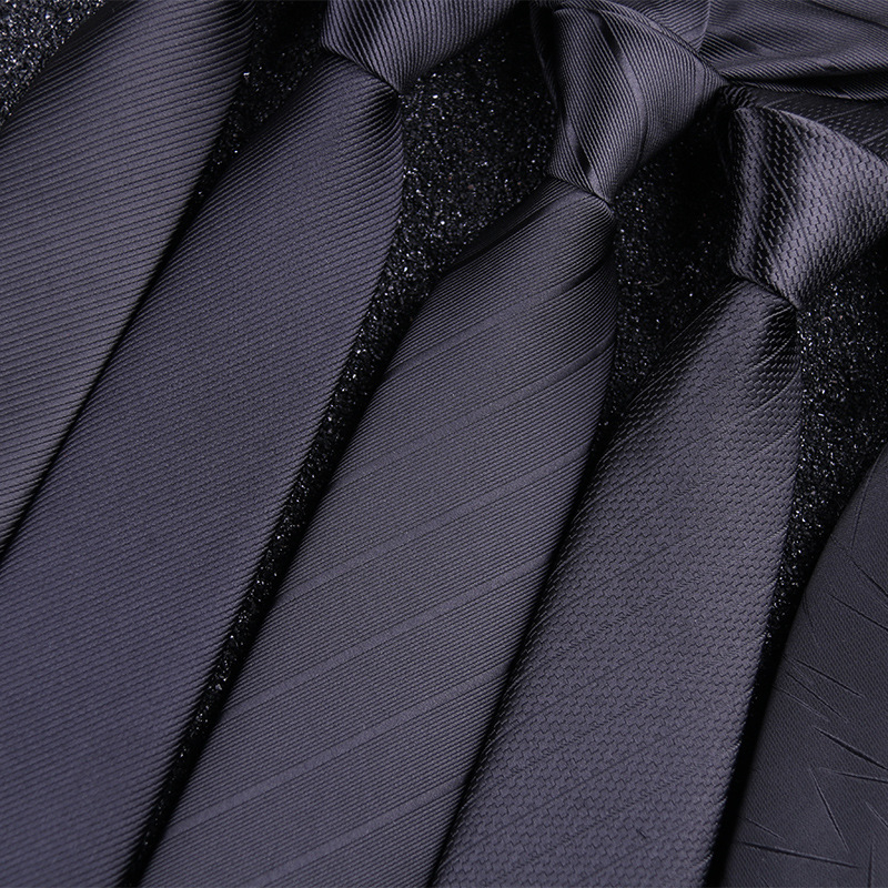 Cavat Nam 8cm màu đen bản to thời trang phong cách Hàn Quốc, Cravat chú ...