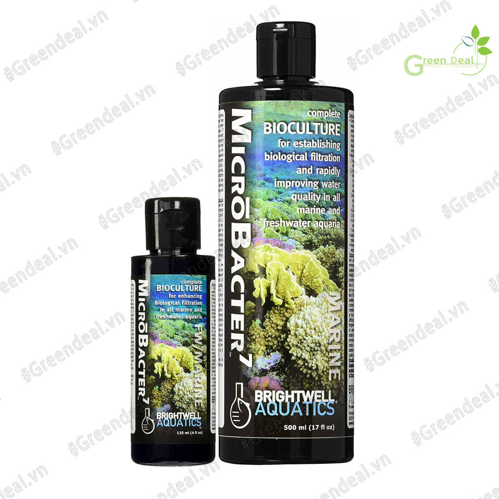 BRIGHTWELL AQUATICS - MicroBacter 7 (Chai 250 ml) | Vi sinh xử lý nước ...