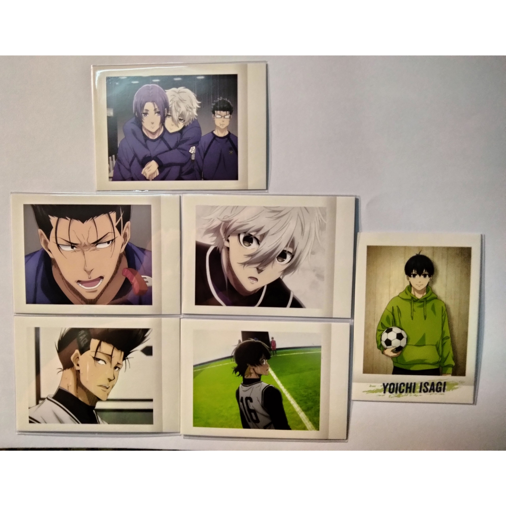 (Sẵn) Card/Pola off Anime Blue Lock char Bachi, Nagi, Isagi, Barou ...