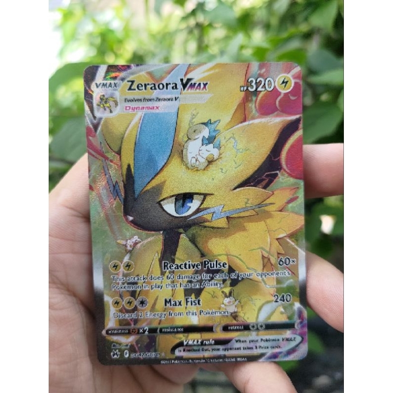 [KW2 Pokemon] [EN] Thẻ Pokemon Zeraora VMAX - GG42/GG70 - Ultra Rare ...