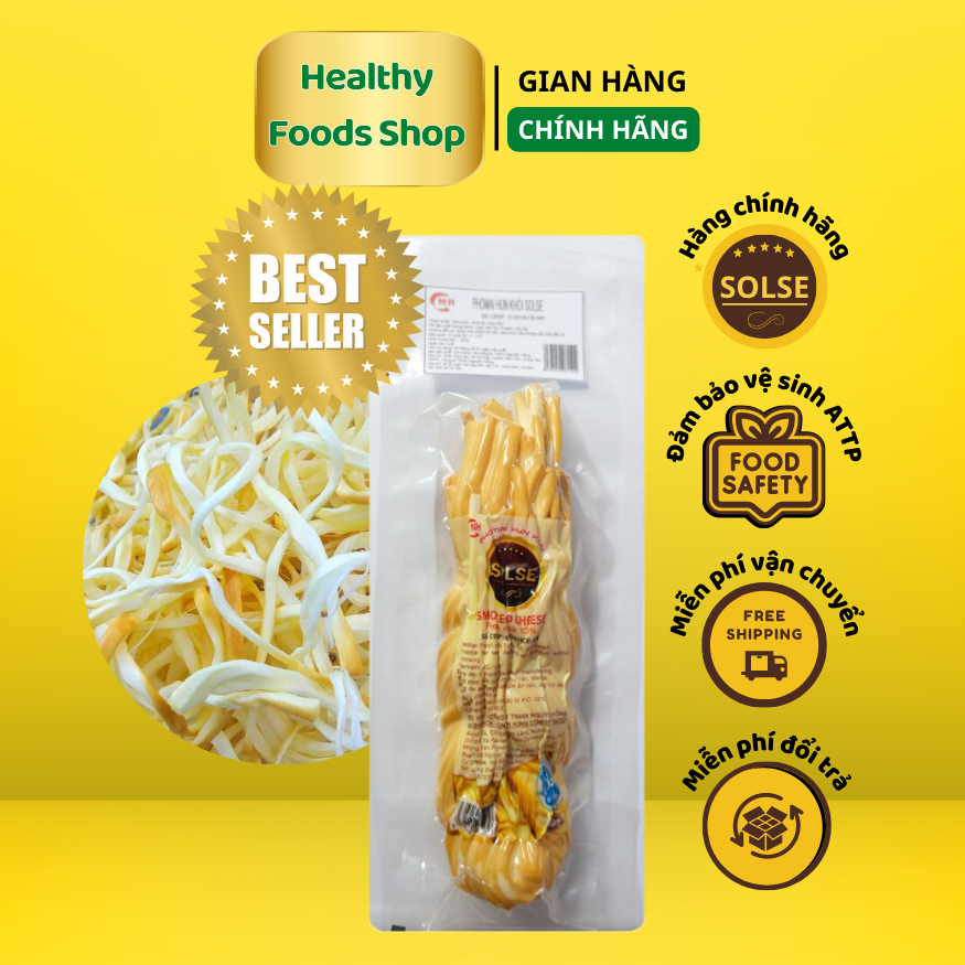 Phô mai dây, que hun khói Solse sản xuất theo công nghệ Nga - Russian ...