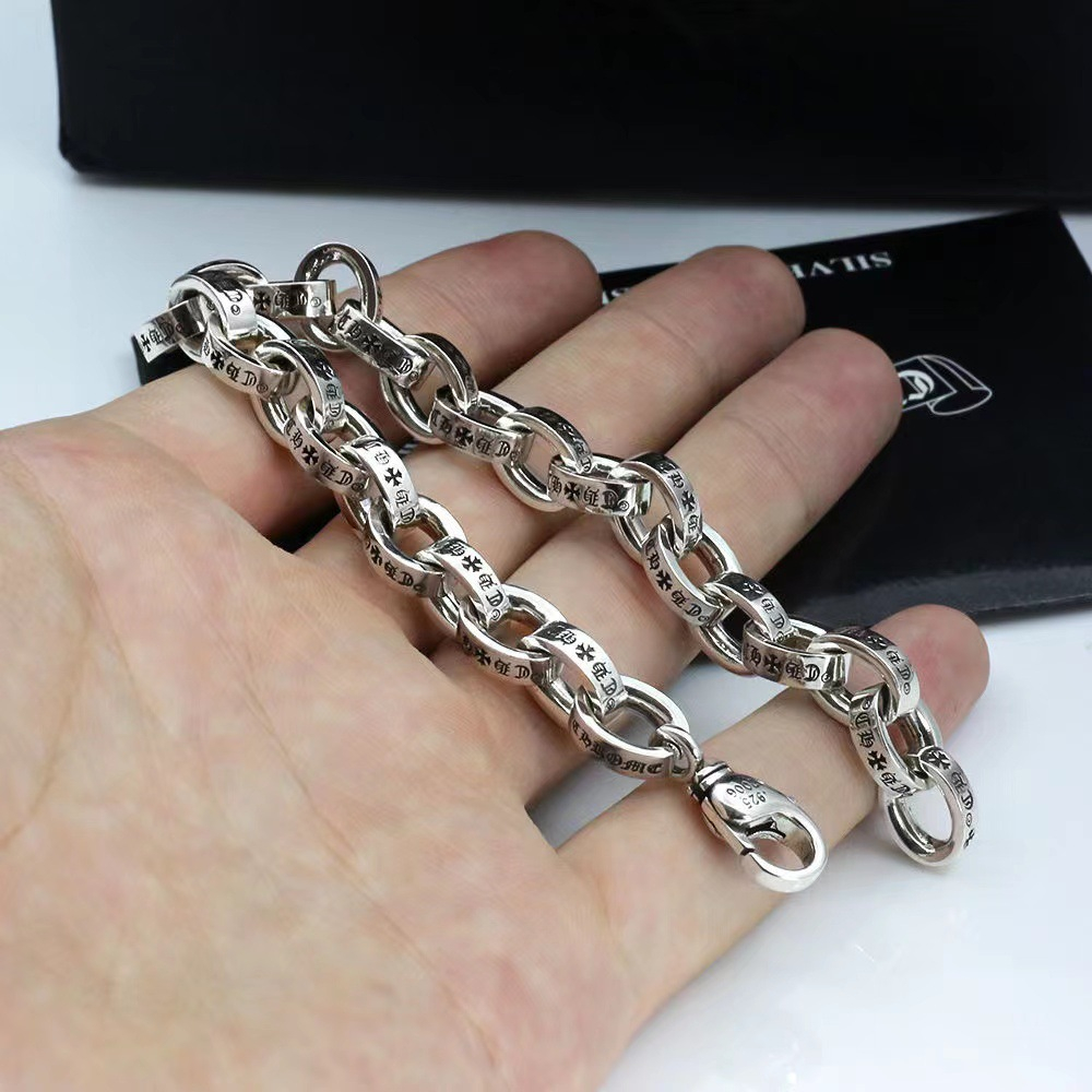 [ẢNH THẬT] Lắc tay Paper Chrome Heart bạc loại lớn. | Shopee Việt Nam