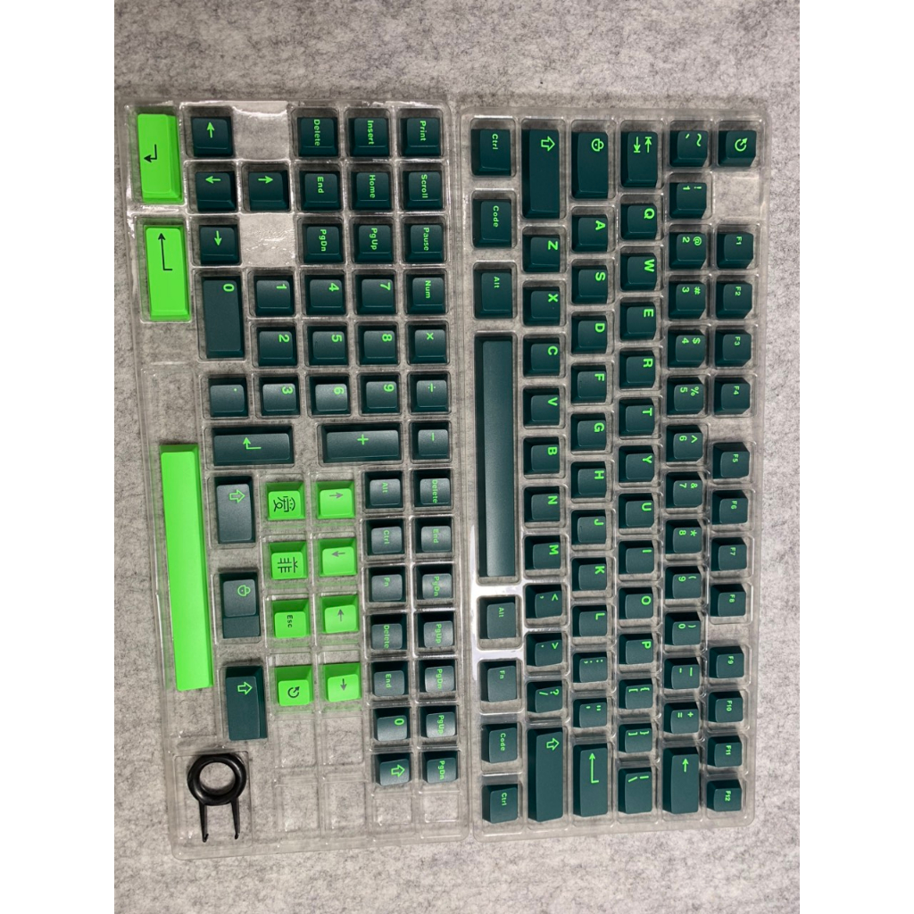 Bộ nút bàn phím cơ | Keycap cherry Aifei Wavez Dark Green | ABS ...