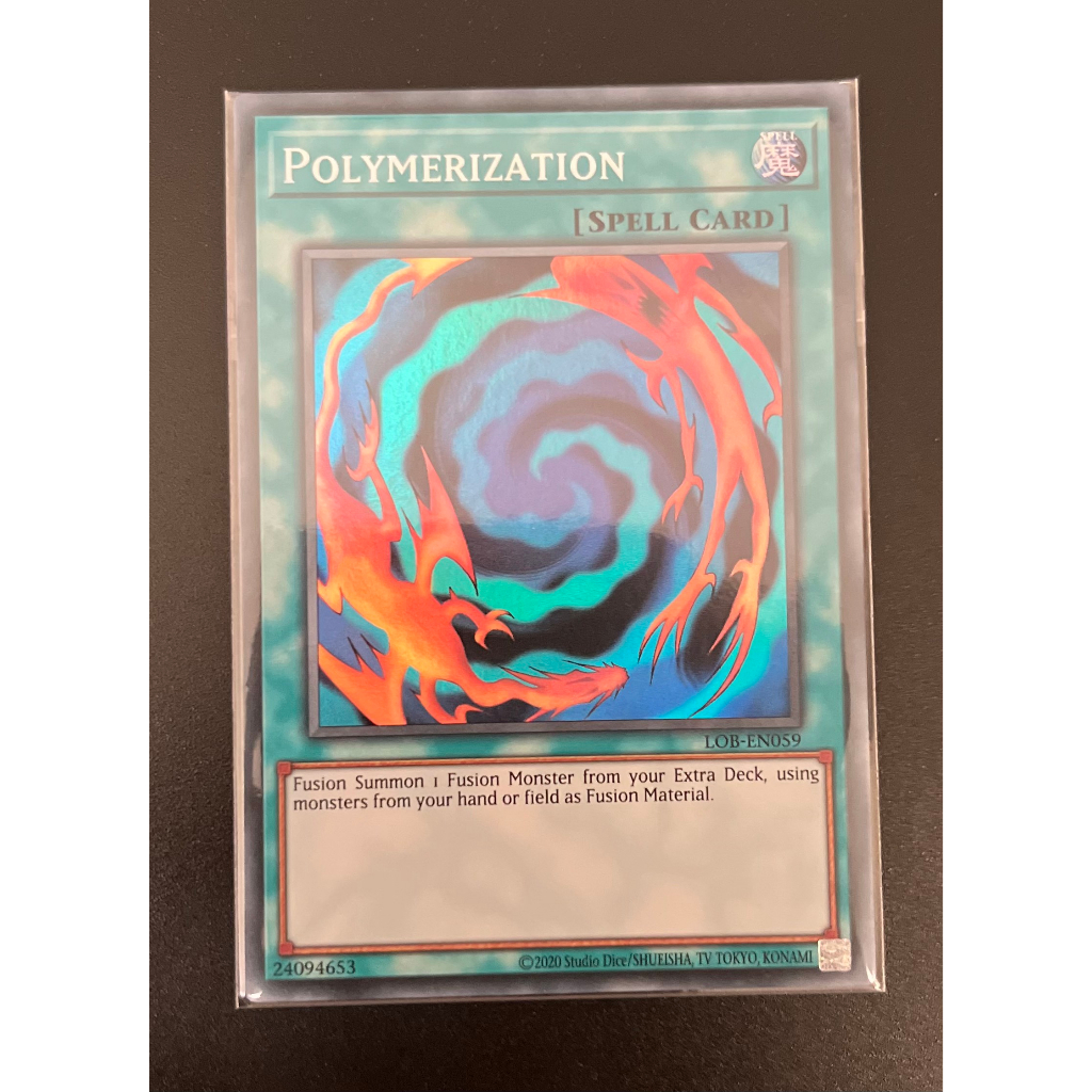 [Thẻ bài Yugioh]-[TCG-UK]-[LOB-EN059]Polymerization - Super Rare (25th Reprint) | Shopee Việt Nam