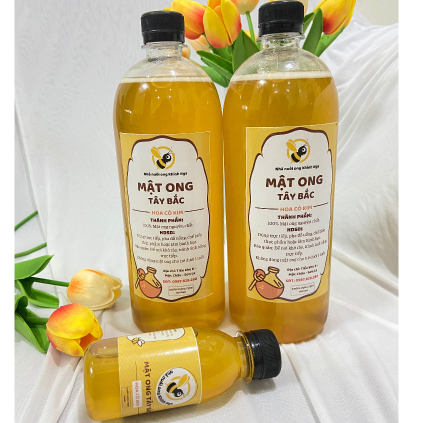 Mật ong nguyên chất Hoa Cỏ Kim Tây Bắc loại 1000ml | Shopee Việt Nam