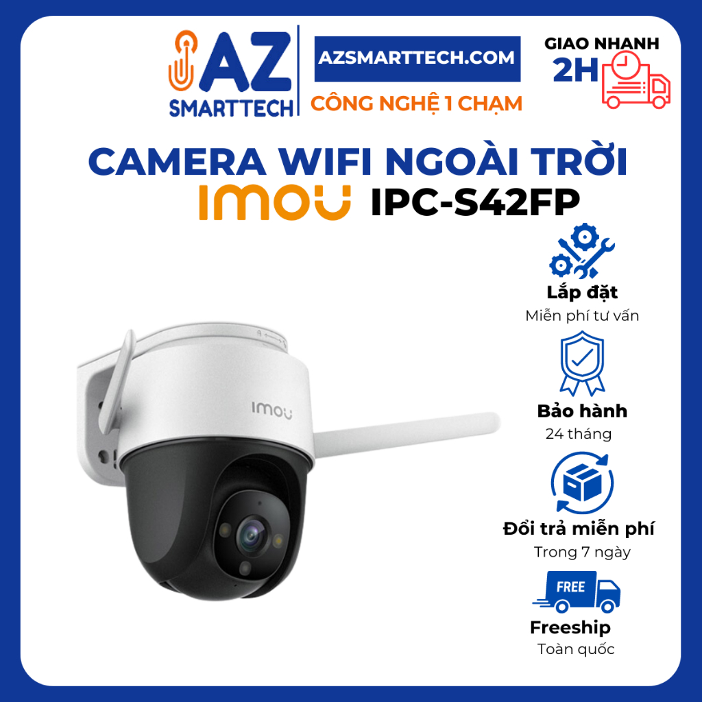 CAMERA IP WIFI IMOU S22FP S21FP 1080P 2MP XOAY 360 ĐỘ - CÓ MÀU BAN ĐÊM ...