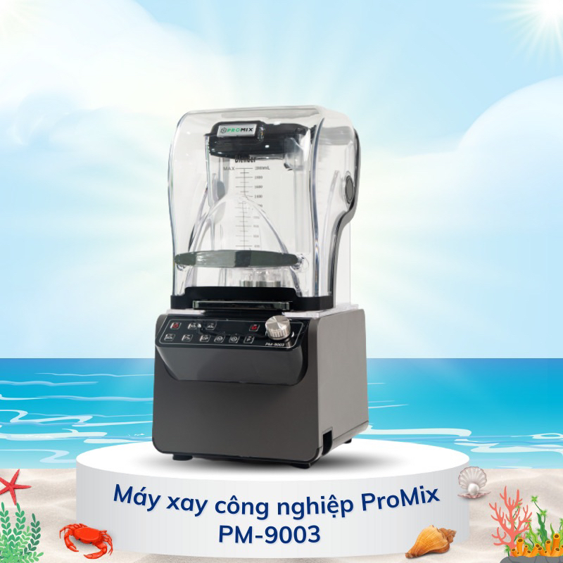 Máy xay sinh tố công nghiệp PROMIX PM-9003 và Máy BLENDER CAO CẤP ...
