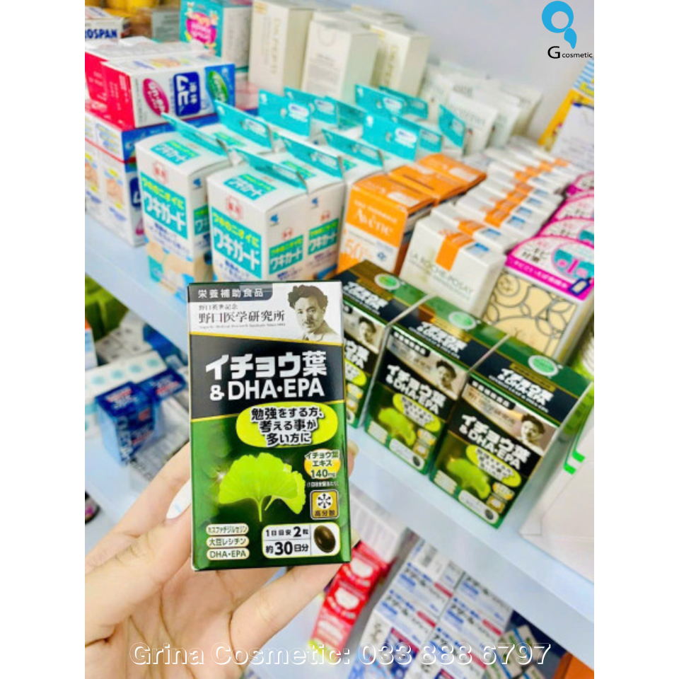 Viên Uống Bổ Não DHA-EPA Ginko Noguchi 60 v ( mẫu mới) | Shopee Việt Nam