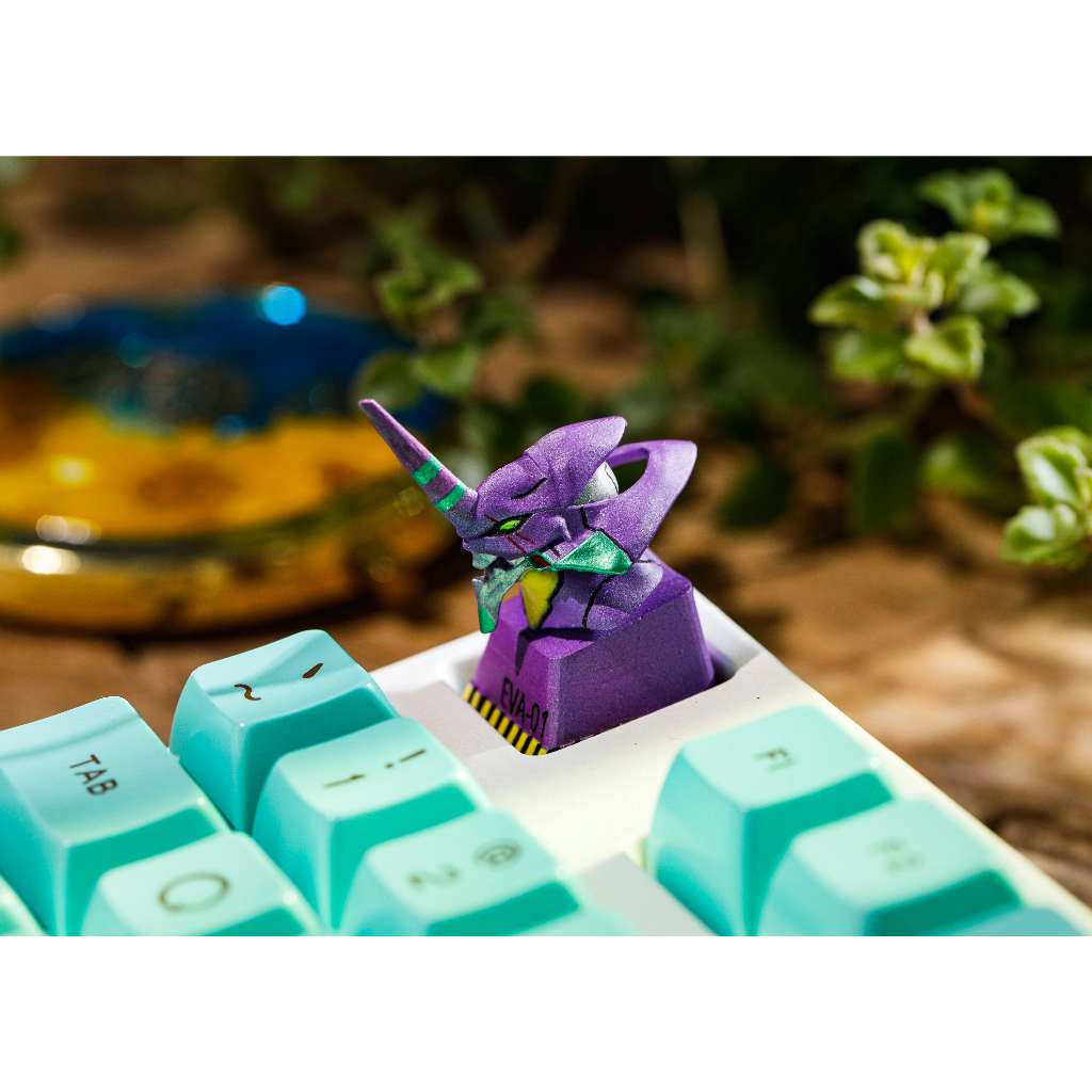 Keycap bàn phím cơ Evangelion Custom Keycaps - Leon keycap | Shopee ...