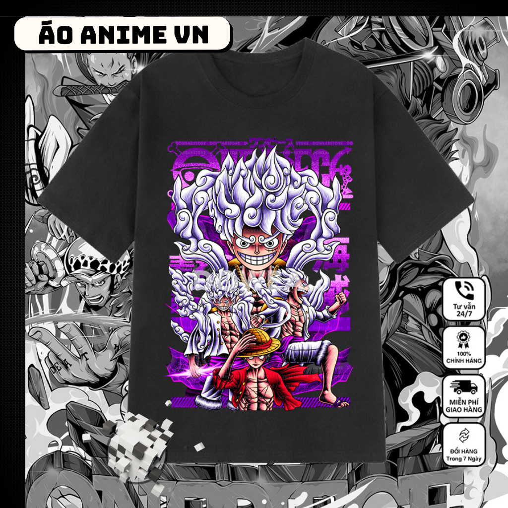 Áo One Piece, Áo Anime in hình Luffy, Zoro, Sanji, Ace mẫu mới cực ngầu ...