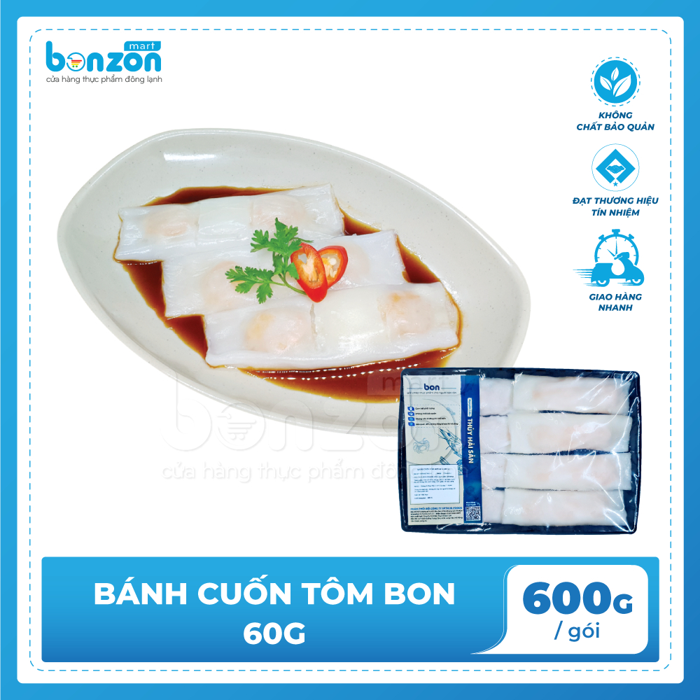 Bonzon - Bánh cuốn tôm BON 600g | Shopee Việt Nam