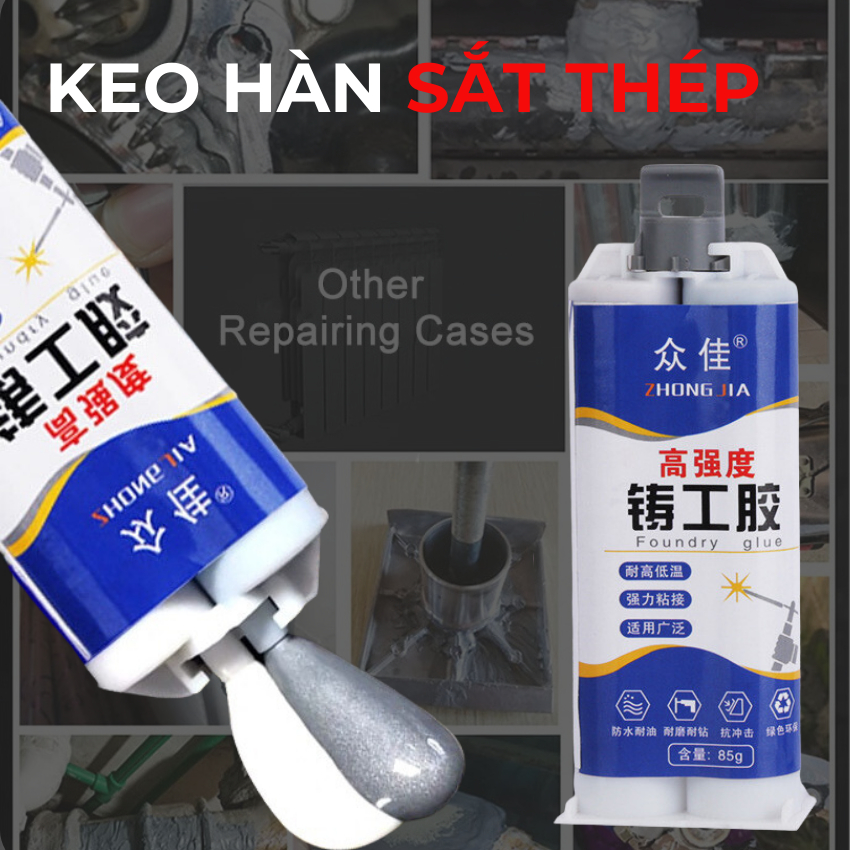 Keo Dán Đa Năng Siêu Dính, Keo Dán Nhựa, Sắt Thép Kim Loại , Chịu Nhiệt ...