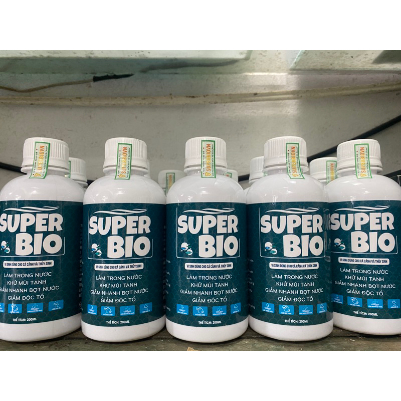 Men vi sinh làm trong nước, xử lý bọt-nhớt - SUPERBIO | Shopee Việt Nam
