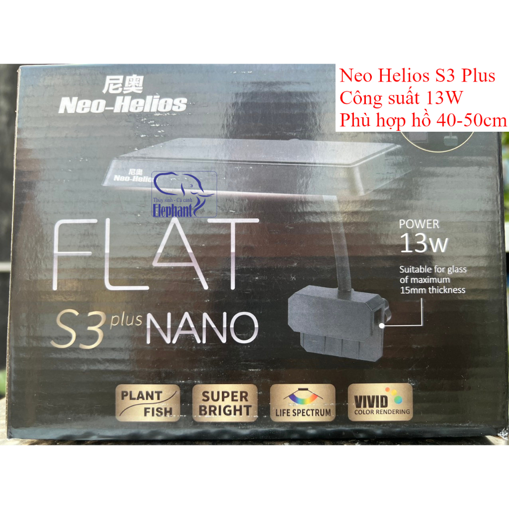 Đèn Led Xuameilong và Neo Flat Nano S3 Plus giúp đỏ cá không gây đỏ ...