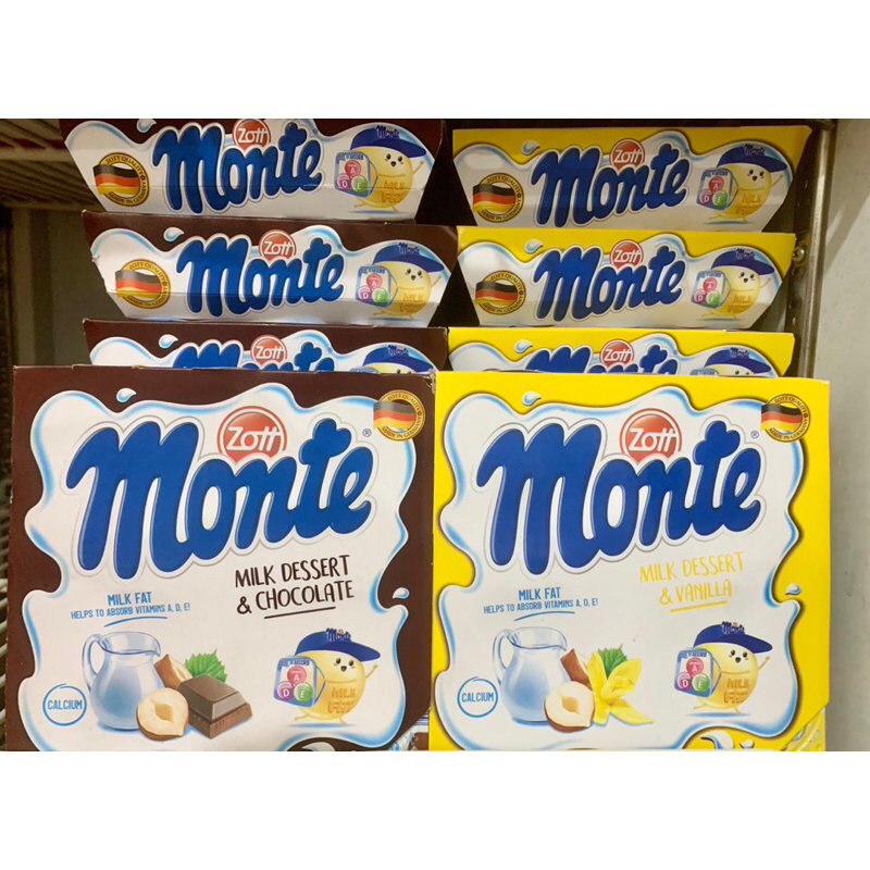 Ván sữa Monte vani- socola 55g | Shopee Việt Nam