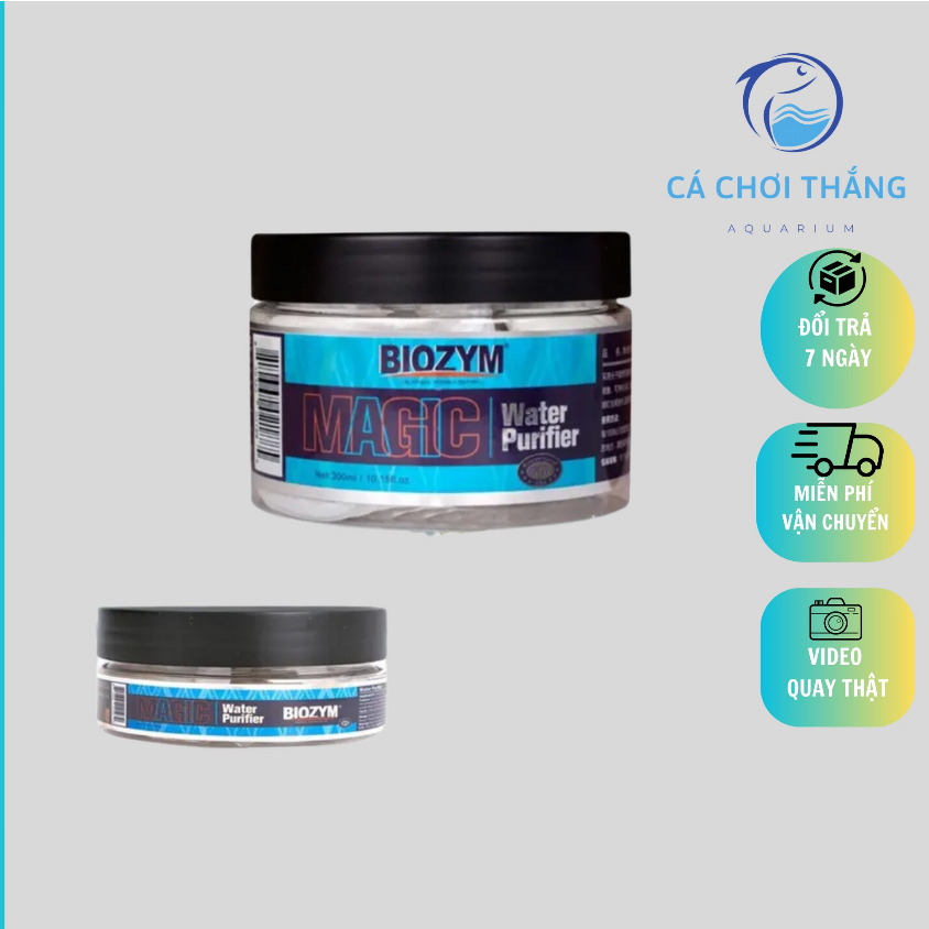 Biozym Magic Water Purifer - Vật liệu lọc khử màu nước, khử độc bể cá ...