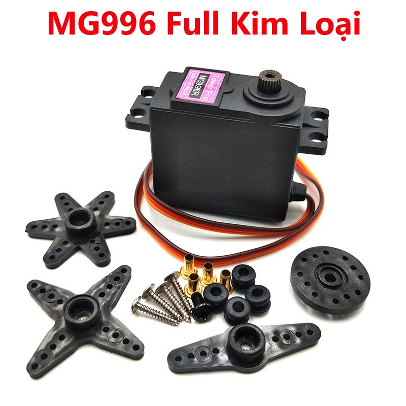 Động cơ servo MG995 MG996 MG90S SG90 180 độ - 50% Bánh răng kim loại ...