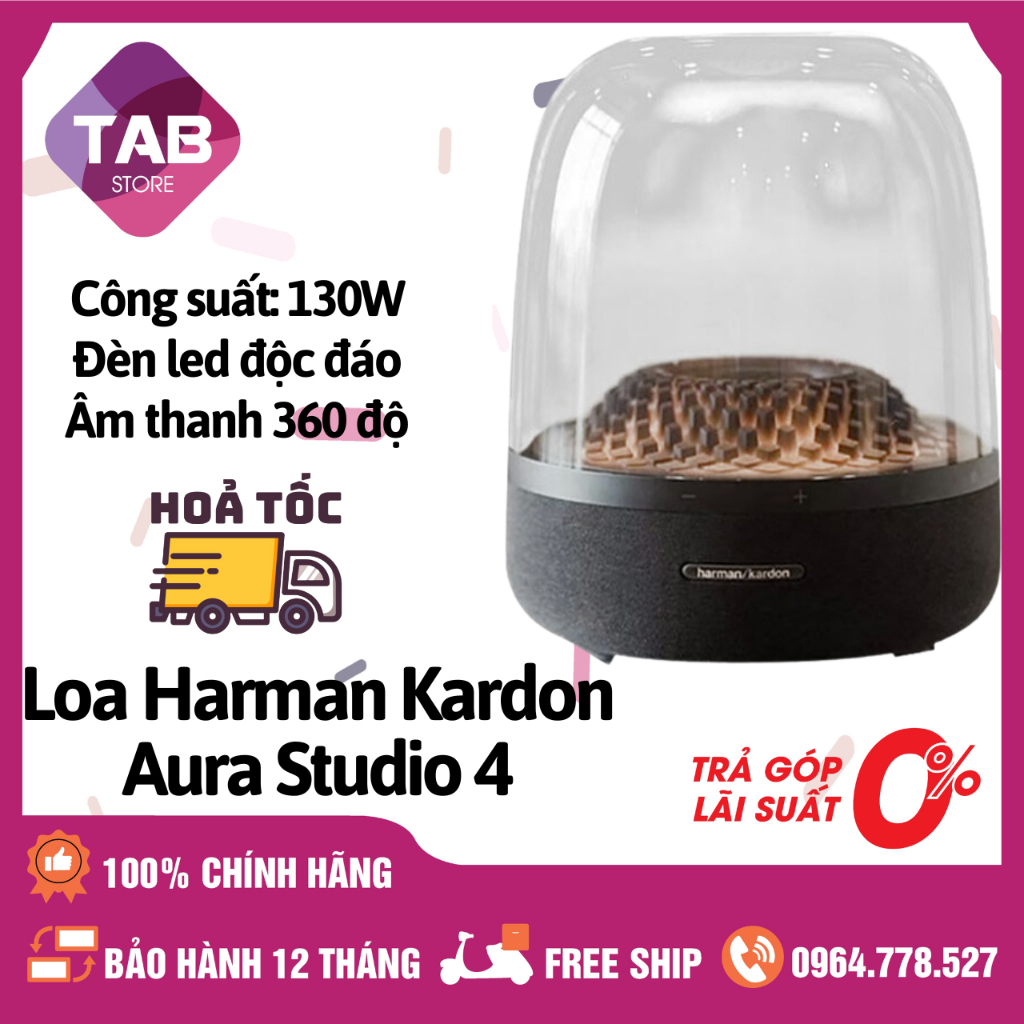 Loa Bluetooth Harman Kardon Aura Studio 4 - Mới Chính Hãng (Bảo Hành 12T) | Shopee Việt Nam