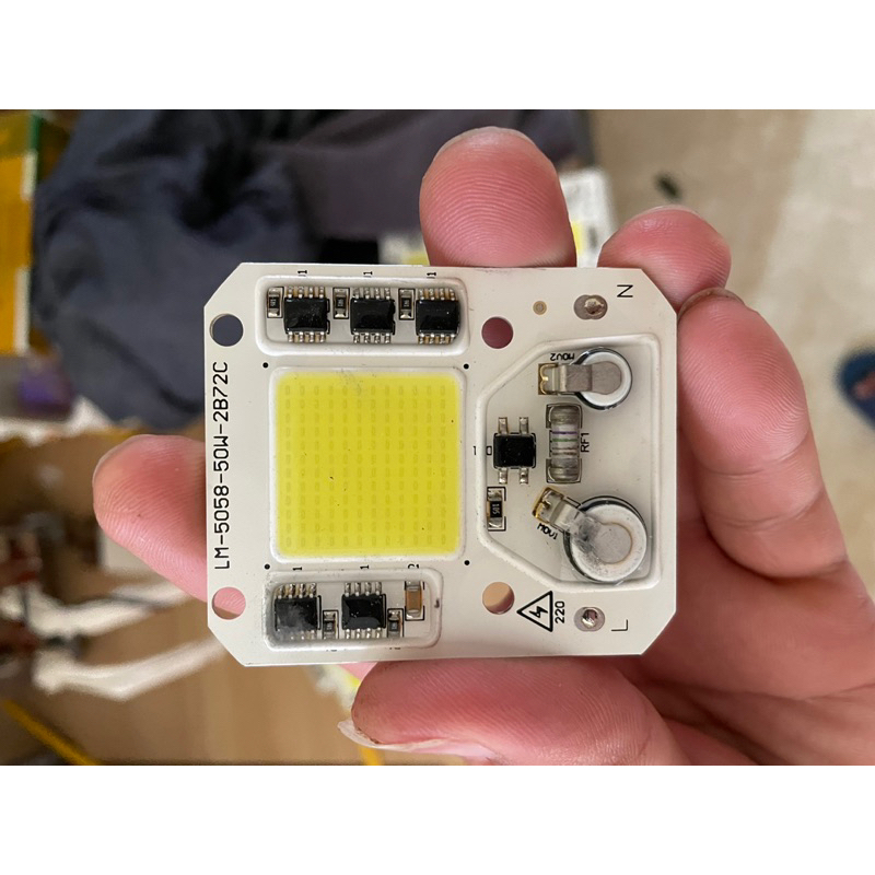 chip led 50w 220v thay thê cho đèn pha đèn đường | Shopee Việt Nam