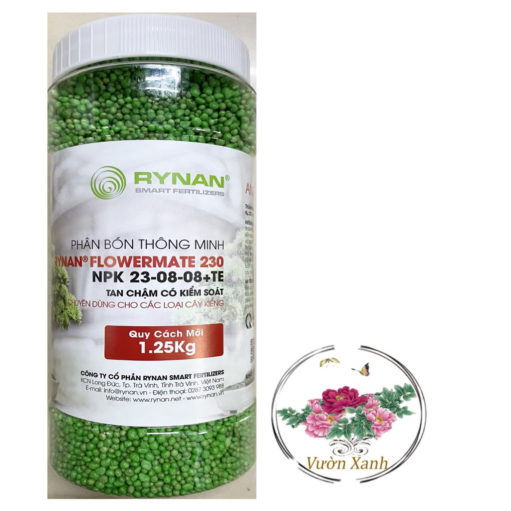 Phân Bón Thông Minh Rynan Flowermate 230 NPK 23-08-08+TE - #505A# 1 ...
