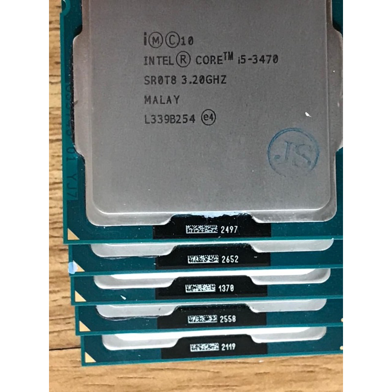 CPU- Bộ vi xử lý Intel Core I5 3570, i7 3770 hàng tháo máy | Shopee ...