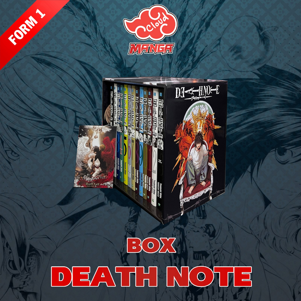 Box Death note [KHÔNG KÈM TRUYỆN] để bảo quản truyện tránh bụi ố ẩm mốc ...