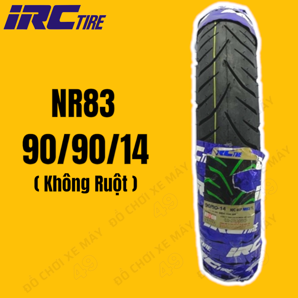 Vỏ Lốp Xe Máy IRC 90/90/14 NR83 TL ( Không Ruột ) | Shopee Việt Nam